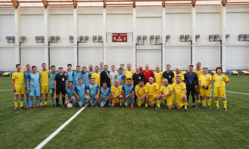 Kazakhstan Football Federation Holds a Charity Match in support of ...